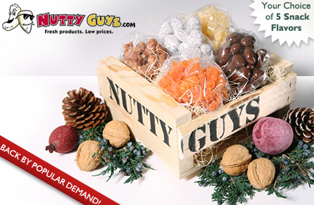 Eversave: Nutty Guys Snack Crate for $10 or less
