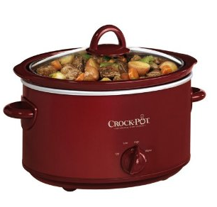 Red 4-Quart Crock-Pot Slow Cooker for $18.04